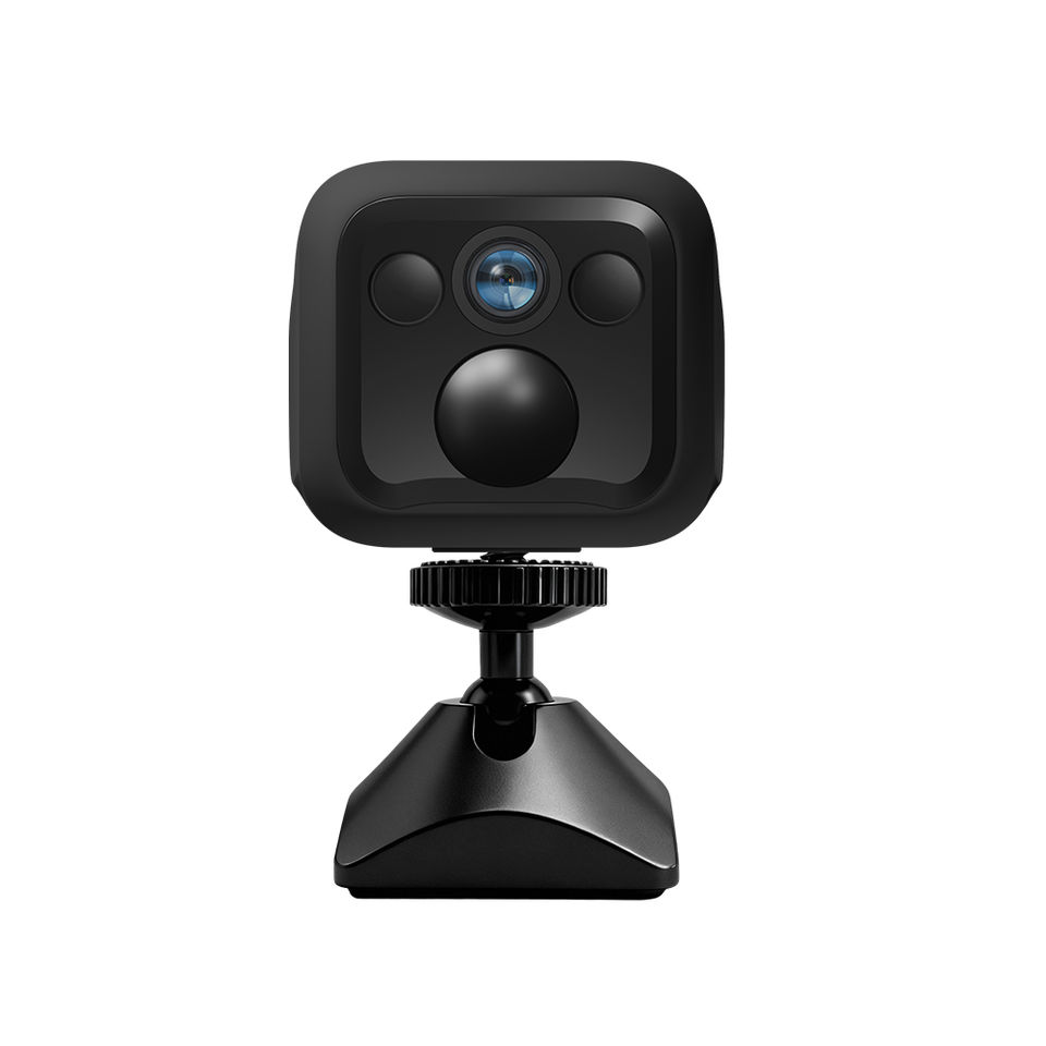 1080P Mini Camera with Human Detection, 1400mAh Battery Local Storage ...