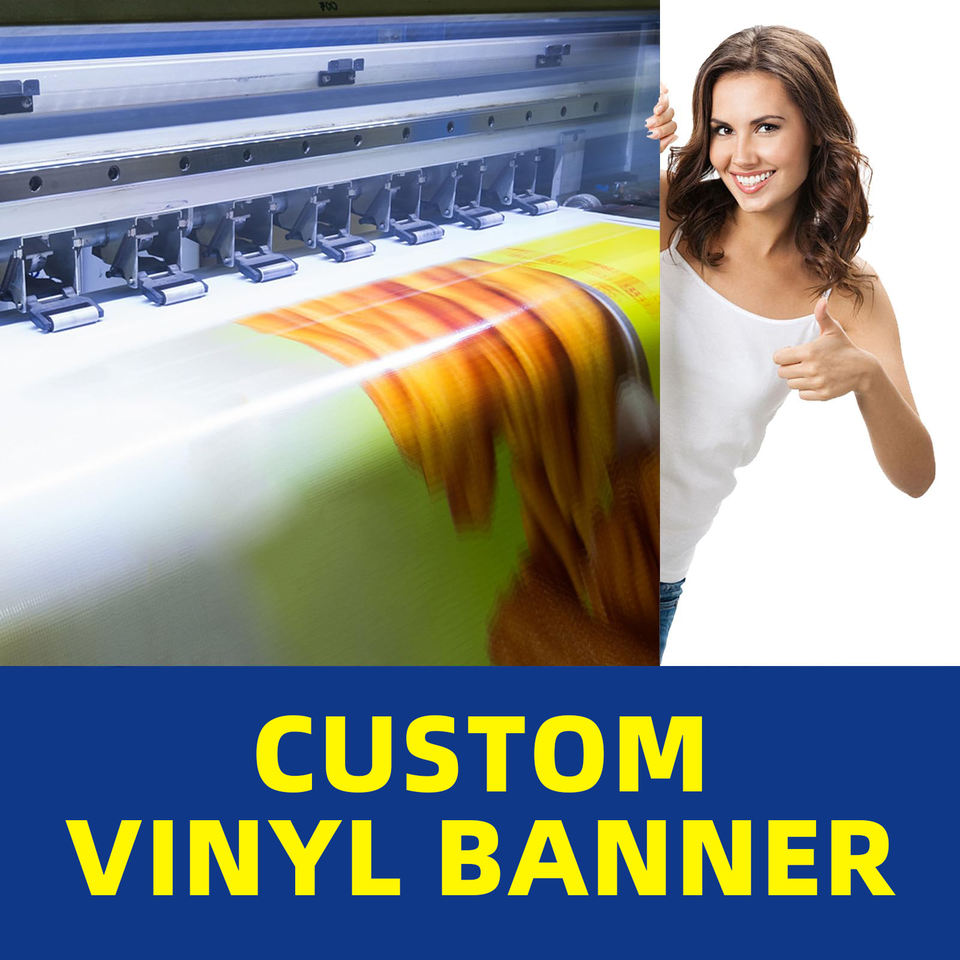 Custom Printed PVC Vinyl Advertising Banner Digital Full Color Printing ...
