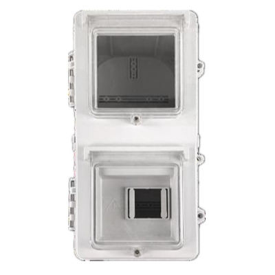 4 Way Meter Box - SMC DMC Plastic Meter Box by CNAMSTR