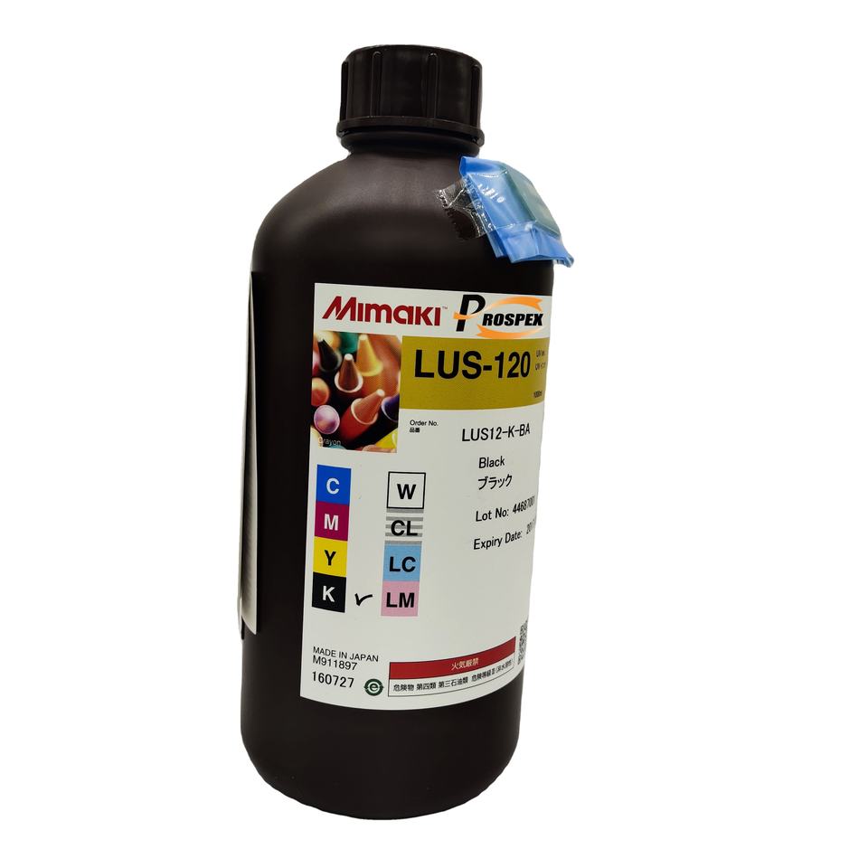 Mimaki LUS-120 1000ml 8-Color UV Curable Ink with Chip Fits Mimaki ...
