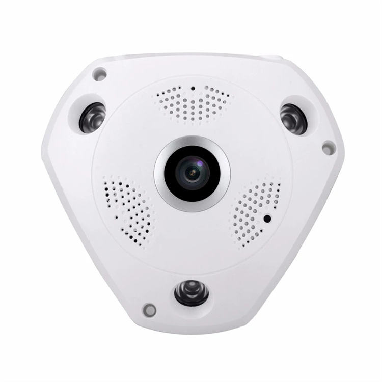 3MP Fisheye Camera - Panoramic Home Surveillance V380 Pro