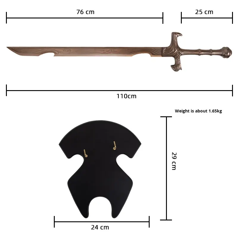 Clairobscur: Expedition 33 Ville Hook Blade Sword 110CM