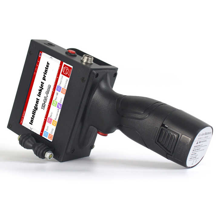 Portable Expiry Date Labeling Logo Coding Handheld Inkjet Printer ...