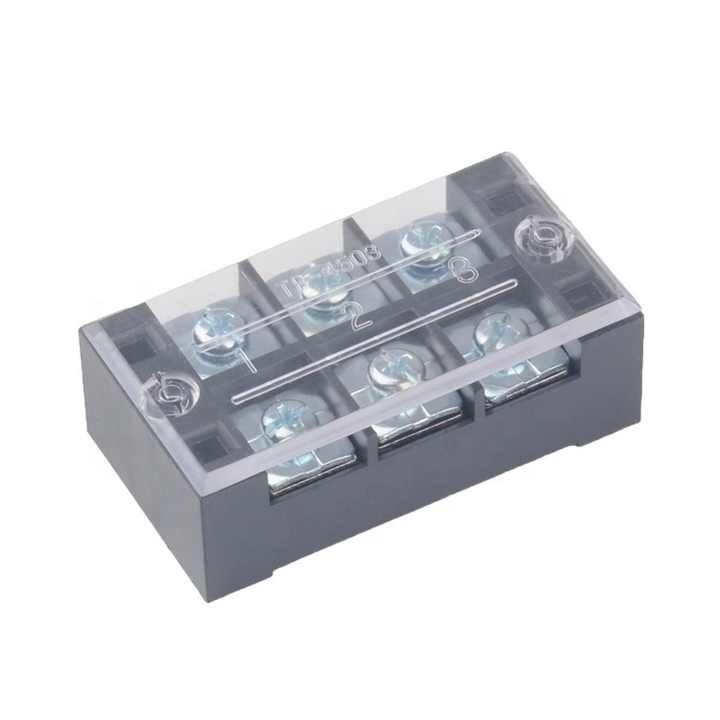 Screw Terminal Block Manufacturer TB Terminal Block 45A 3 Pin Barrier ...