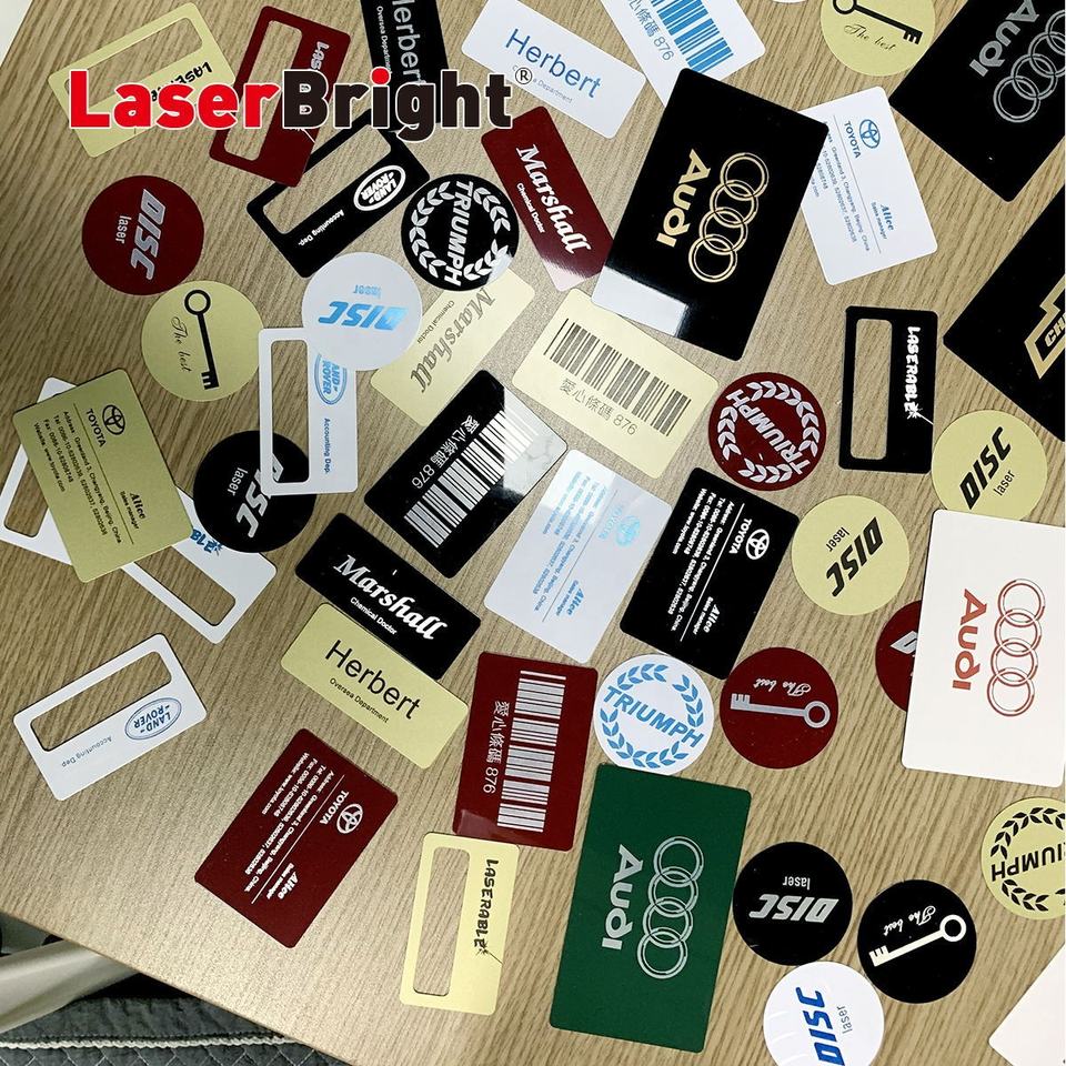 LaserBright Custom Coating Two Layers Double-color Engravable Metal ...