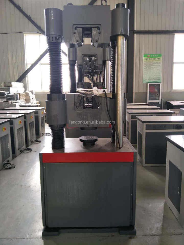 1000kN UTM 100TON Hydraulic Power Servo Controlled Steel Plain Bar ...