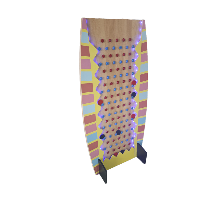 2024 Hot Selling Portable Indoor Wooden Carnival Plinko Game Children's ...