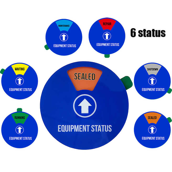 Equipment Status Sign for Machine and Instrument Management - Safety ...