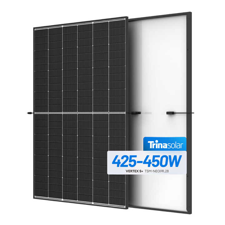 Trina Solar Vertex N Type Dual Glass Topcon Module 430W 435W 440W Vertex S Bifacial 435W Solar ...