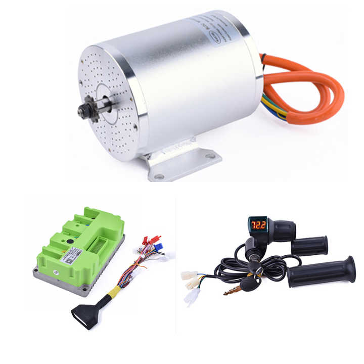 Kunray 72V 3000W Electric BLCD Motor Set for Razor Motorcycle Parts