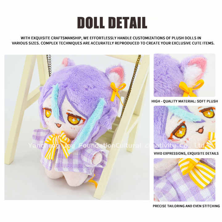 Kawaii Anime Figure Stuffed Animal Toys - Custom Plush