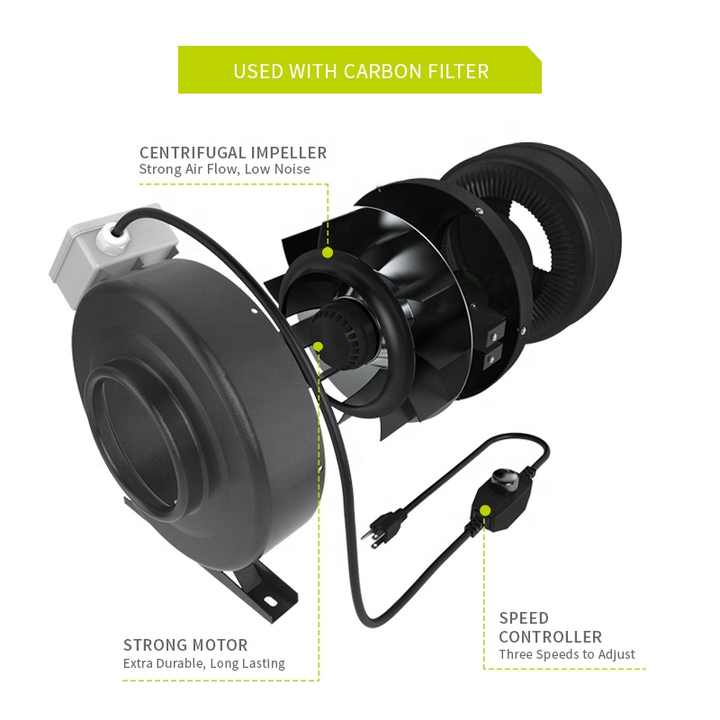 Quiet & Efficient Hot Air Exhaust Fans - Ducting Solutions