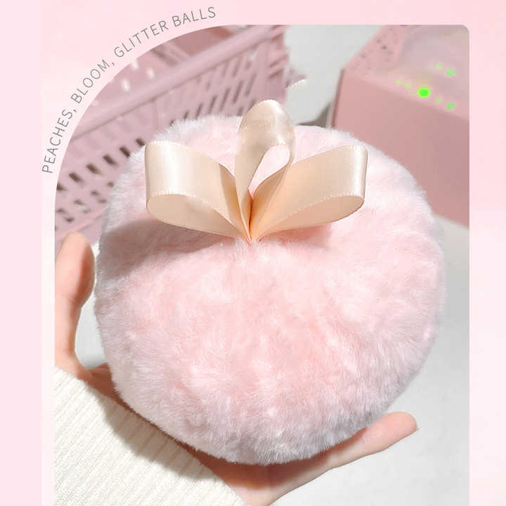 Pink Peach Highlight Ball - Loose Powder Glitter Highlighter