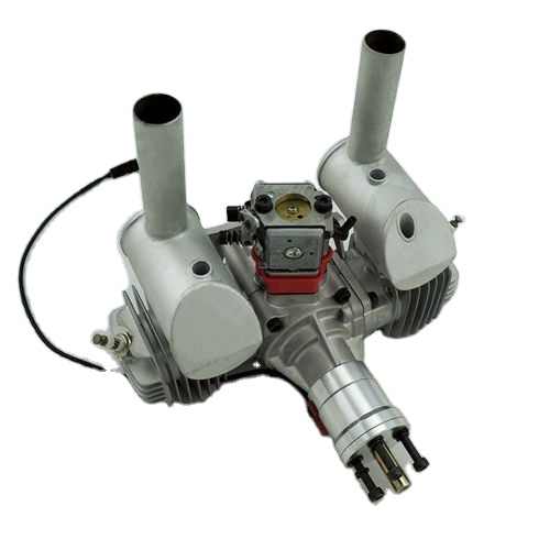 EME 70CC 7000RPM Twin Cylinder Two Stroke Engine for RC