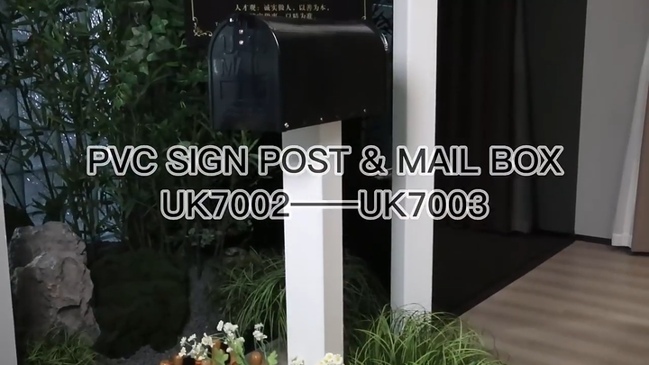 White Color American Mailbox - Easy to Assemble & Durable