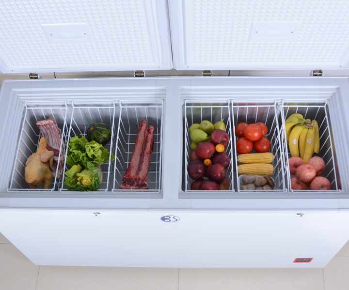 212l Solar Freezer With 2 Cabinets - Buy Solar Freezer &fridge two ...