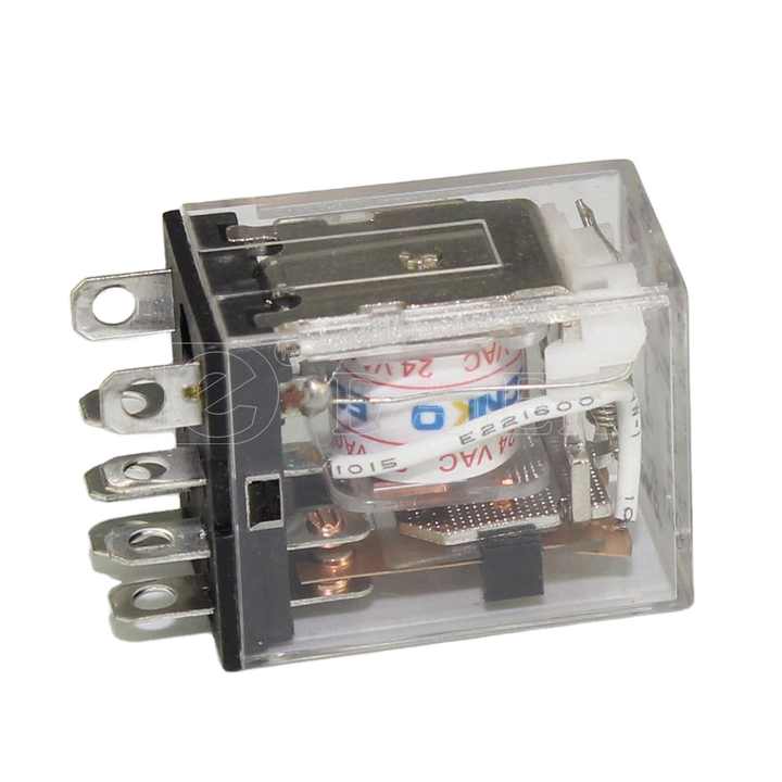 12VDC Double Pole Relay DPDT 8 Pin 10A 24V 220V Relay with Red Light