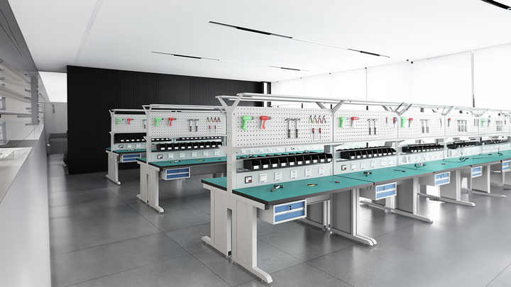 Electronic Workbench Table - Ideal for Repairing Electronics