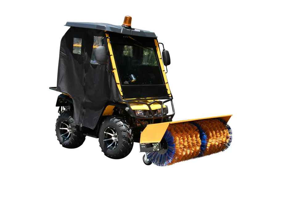 Gasoline ATV Snowplow Efficient Ride-on Snow Removal Product Snow ...