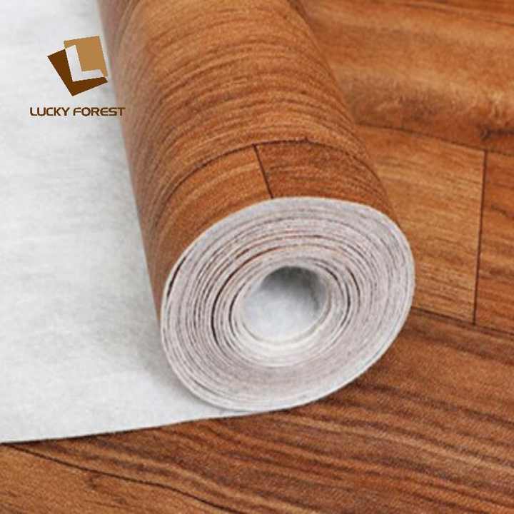 2mm Commercial Use Linoleum Flooring Rolls PVC Vinyl