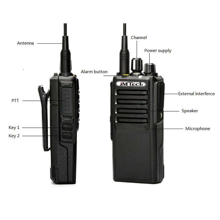 High Power Walkie Talkie - 25W, 20km Range, JMT JM-2501