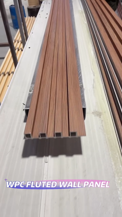 Indoor WPC Slat Partition Wall PVC Panels - Durable & Stylish