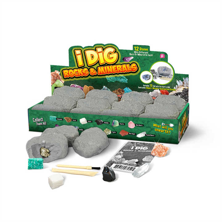 Kids Educational Discover Toy - Dig It Out Science Minerals