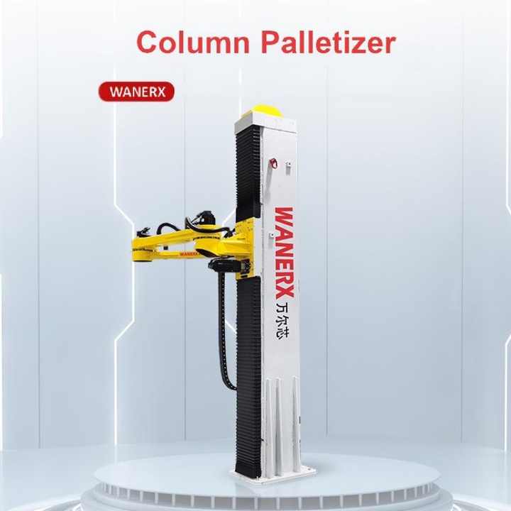 70kg Automatic Robotic Depalletizing Machine Column Type Palletizer Stacking Machine for ...