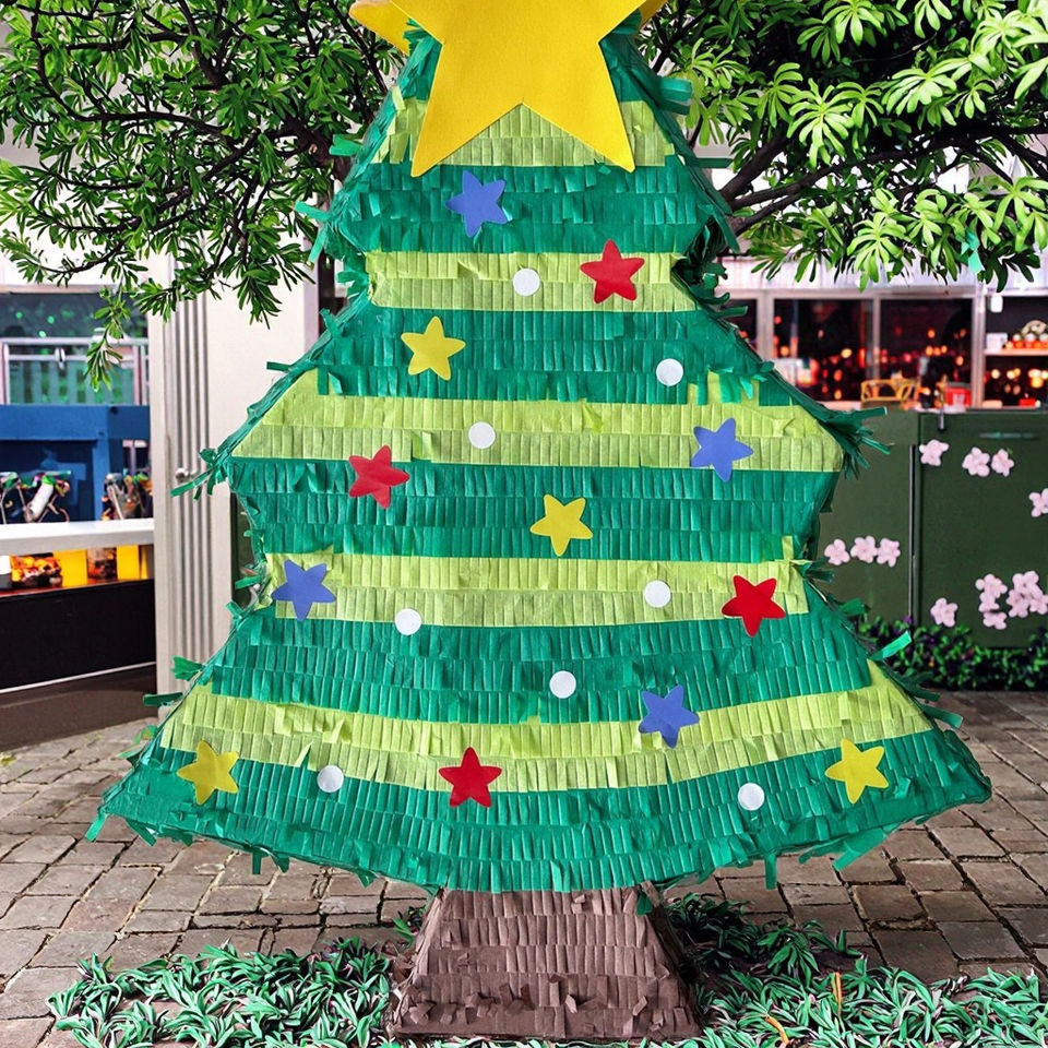 Piñata en Oferta, Nuevo Diseño, Tamaño Jumbo, Plegable, Piñata de Árbol ...