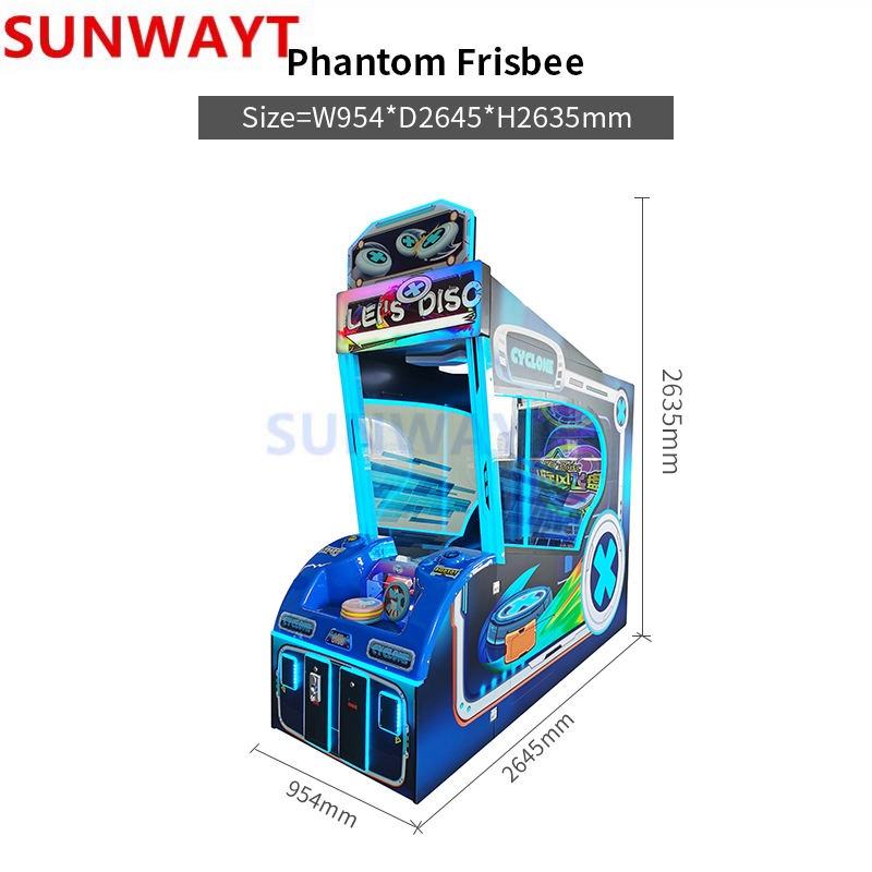 Coin-Operated Arcade Shooting Machine Let's Disc Lottery Ticket Game ...