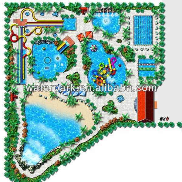 2021 Water Amusement Aqua Park Project - Master Design Plan