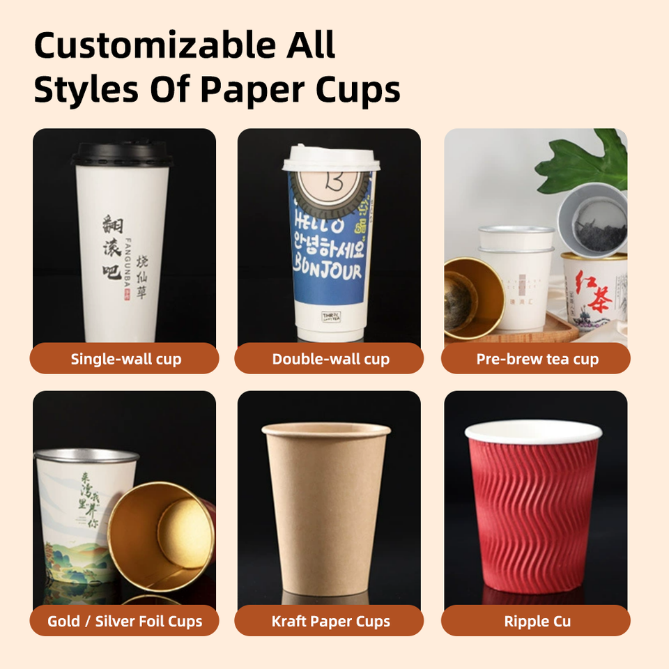 Food Grade Biodegradable Custom Logo Double Wall Strong Leak Proof ...
