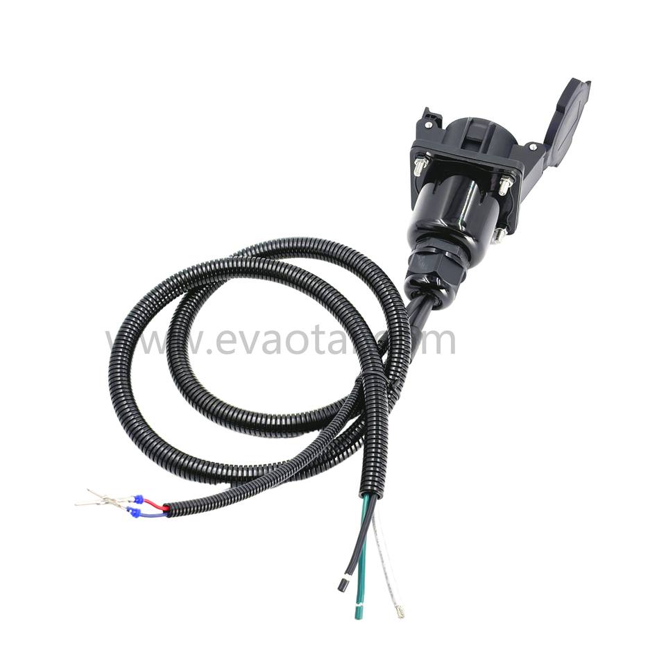 AOTAI New SAE J1772 Dummy Socket-Inlet with Plug Type2 Level 1 32A 120V ...