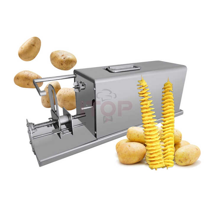 Potatoes Tower Slicer Chips Machine - Efficient & Durable