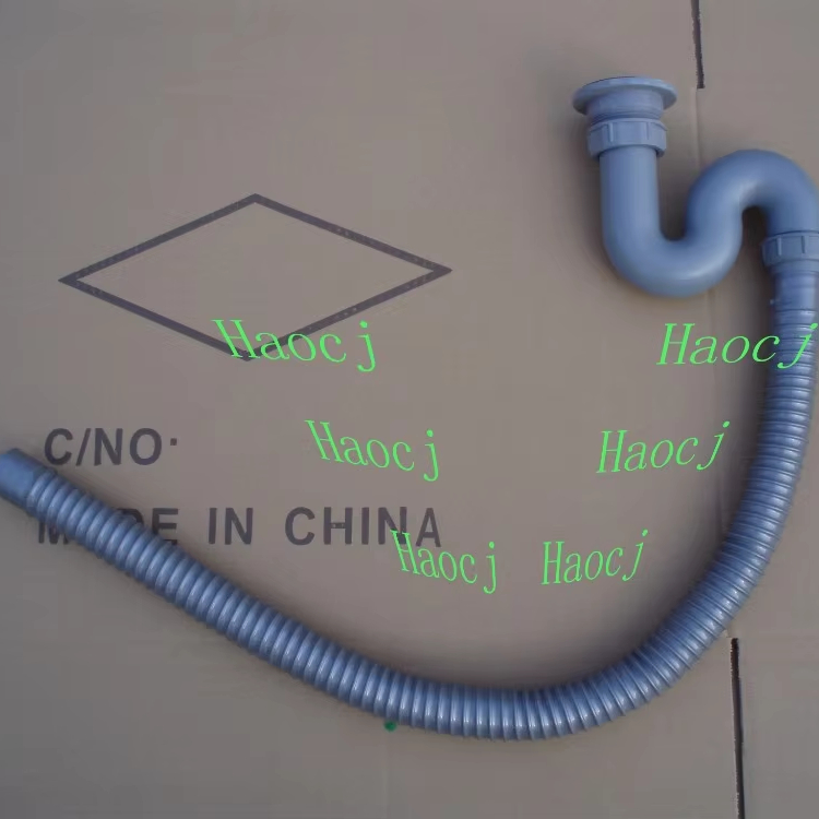 Flexible Plastic Wash Basin Pipe - Easy Install, Durable