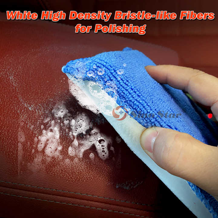 Microfiber Interior Scrub Sponge - Perfect for Car Cleaning