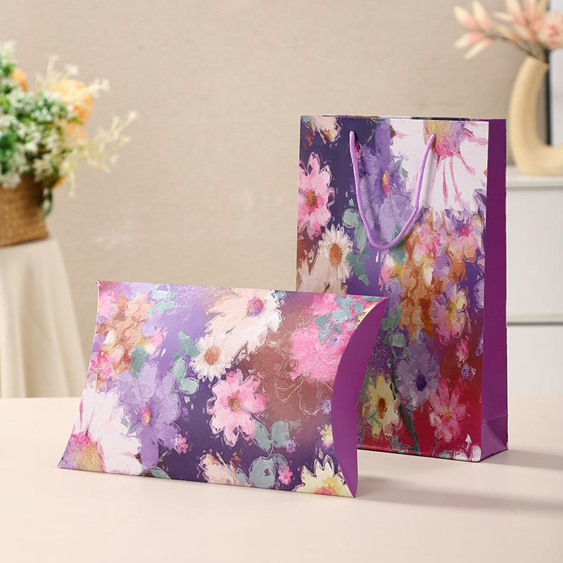 Silk Scarf Rigid Gift Box with Recycled Materials Embossing Glossy/Matt ...