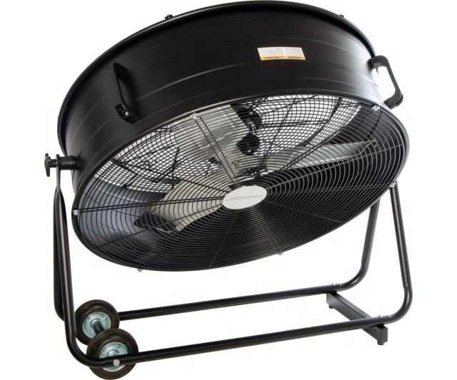 120V 24'' Industrial High Velocity Drum Fan - Powerstar