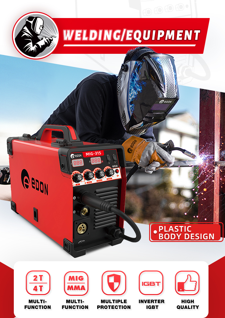 Edon Mig Mag Mma 3 Trong 1 Mig-315 Co2 Gas Và Gasless Inverter Mig Máy – Chima.vn – Máy móc ...