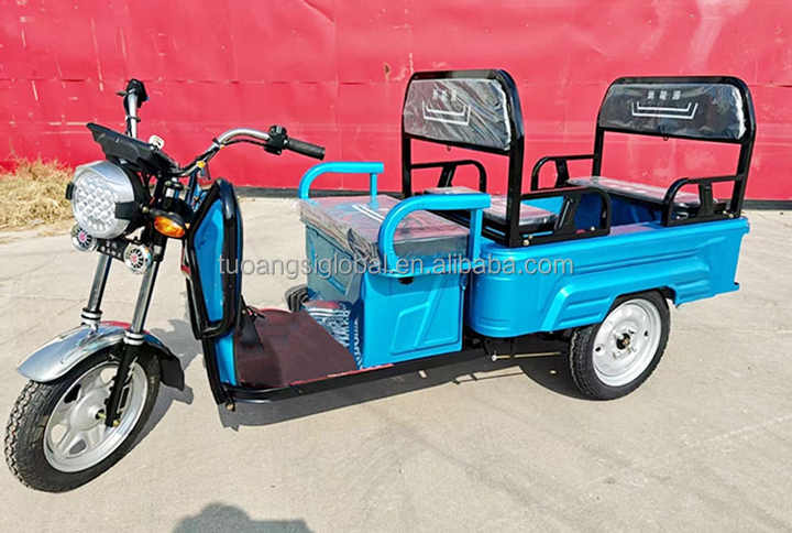 New Type Open 1200W Adult Electric 3 Wheels Cargo Tricycle Goods China ...