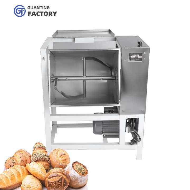 Professional Commercial 100kg/200kg Heavy Duty Dough Mixer Machine Raw Material Flour for Bread ...