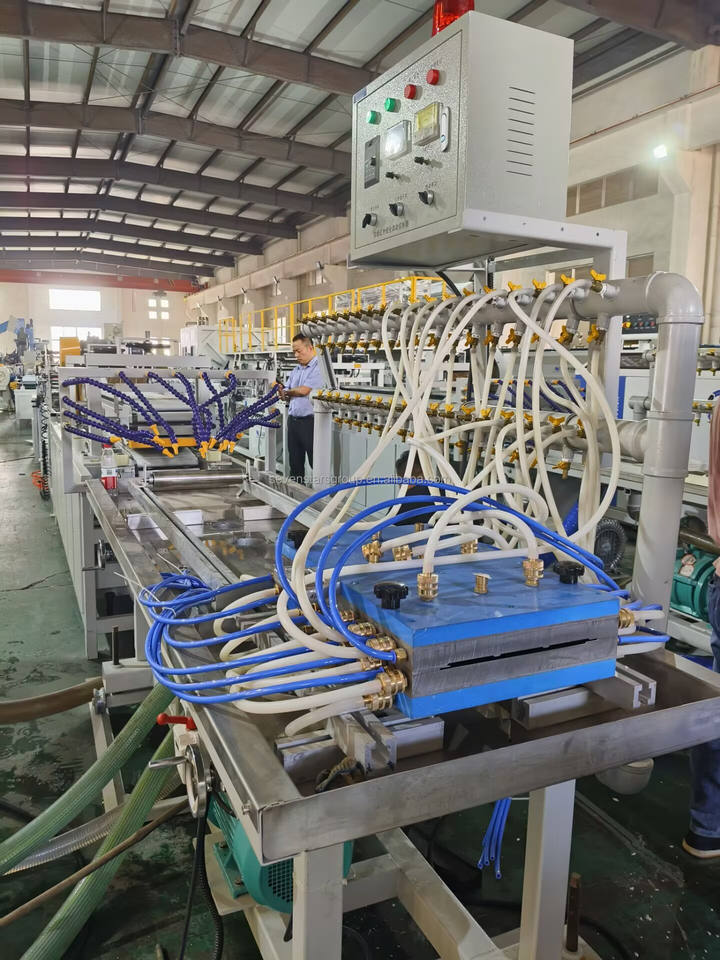 Automatic Plastic PVC Ceiling Panel Extruder Machine PVC Ceiling Panel ...