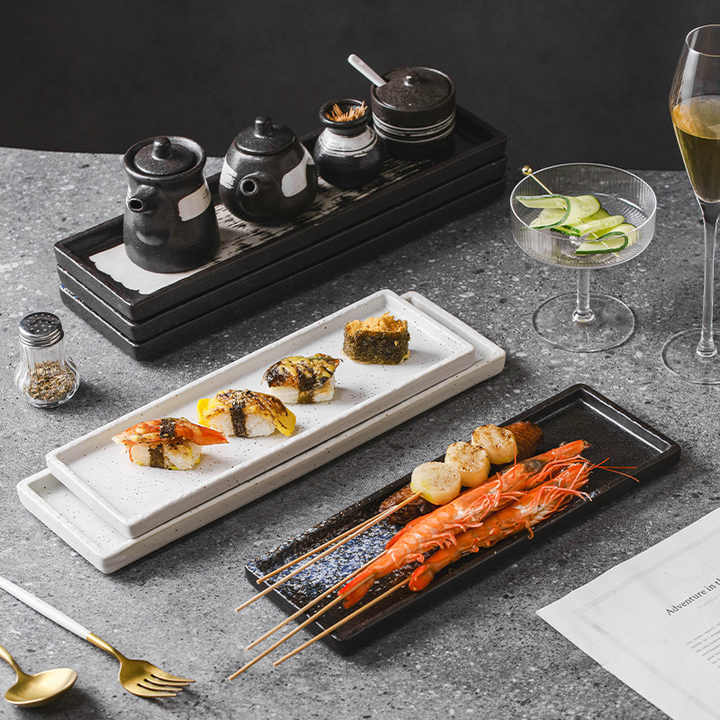 Special Long Plate for Japanese Sushi Cooking Creative Plate ...
