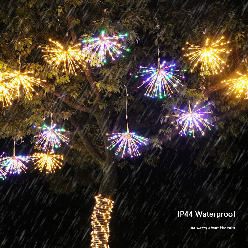 DM23073 Hanging Firework LED string light-Taizhou Deco-Maker Arts and ...