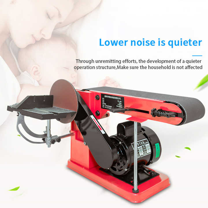 Belt and Disc Sander 150mm for Woodworking - Variable Speed