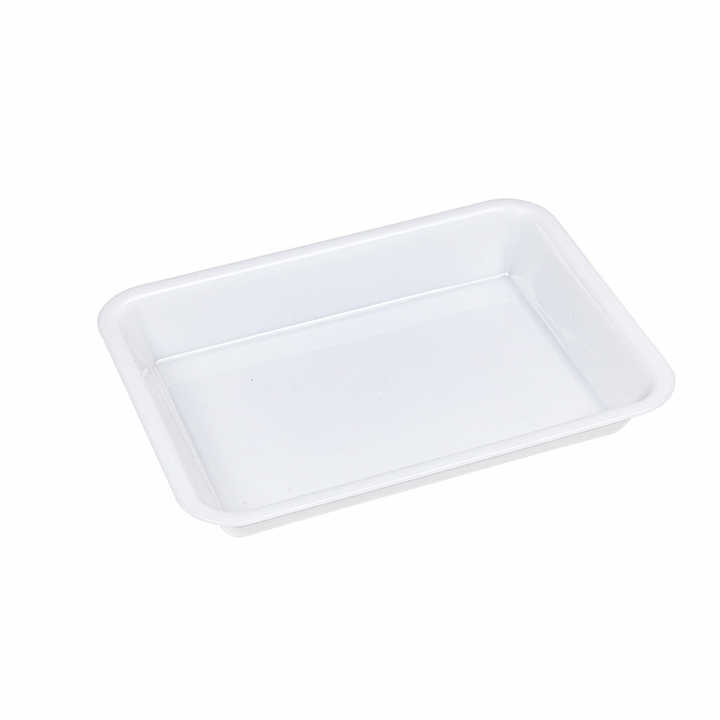 Transparent Plastic square Tray Shallow Ice Tray Kitchen Fruit and ...