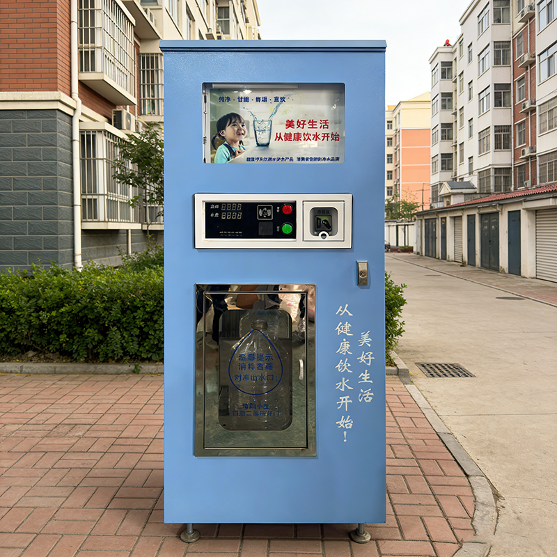 400GPD Self-Service Water Vending Machine with Reverse Osmosis System ...