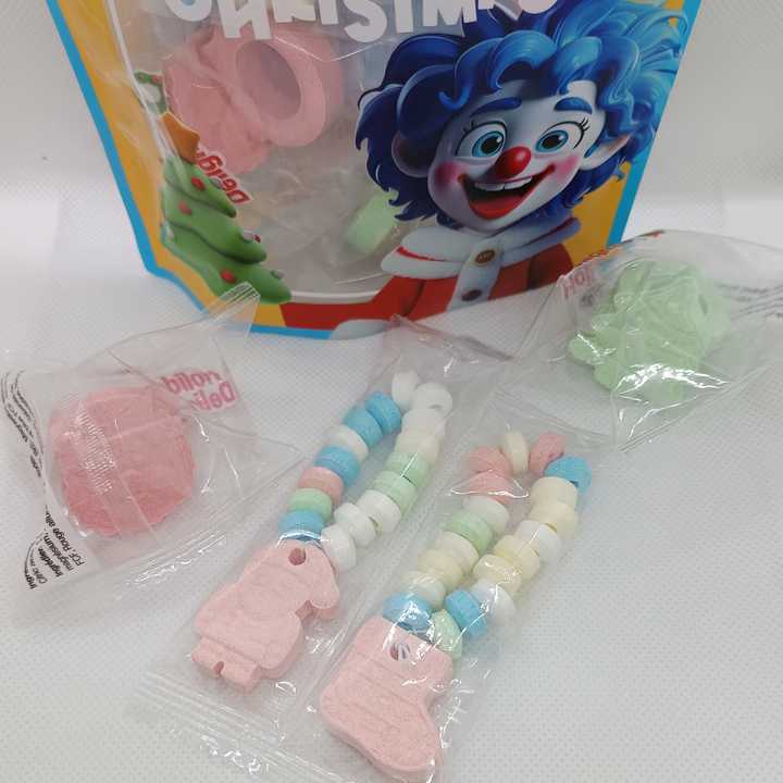 Christmas Tablet Candy Bag Mix Compressed Sweets Candy Rings Candy ...