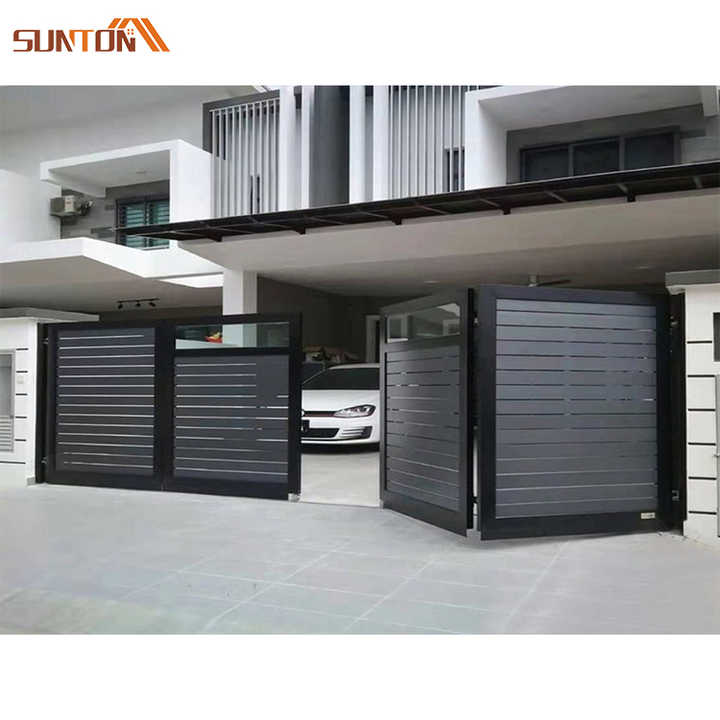 Sunton Automatic Hanging Folding Sliding Gate - Secure & Stylish