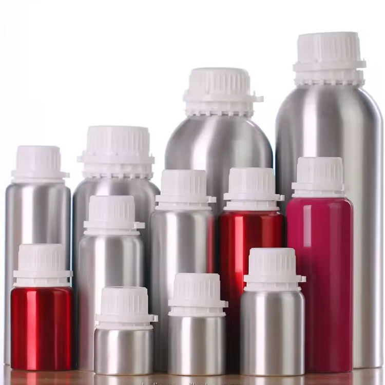 Empty 50ml 100ml 250ml 500ml 1000ml Aluminum Bottle Essential Oil ...